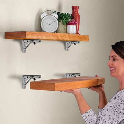 Πτυσσόμενο Στήριγμα Ραφιού Τοίχου (2 τεμάχια) | FOLDBOARD – Toprabat.gr